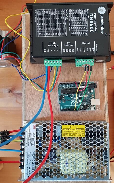 Branchement Arduino R3 Sur Driver Dm860e Programme Associé Français Arduino Forum