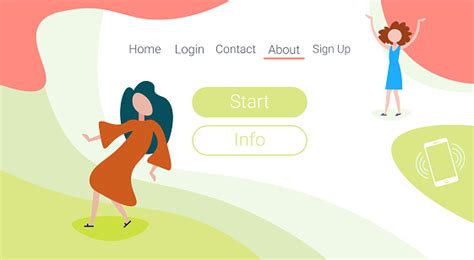 캐주얼 여 자가 몇 Dancind 제스처 포즈 배경 여성 만화 캐릭터 전체 길이 서 수평 평면 경영자에 대한 스톡 벡터 아트 및 기타 이미지 Istock