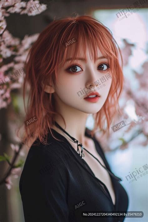 Ai创作图动漫造型 少女系 日系车模 少女花颜 拍妻党 桃之妖妖 樱为有你 出片 叭达杏 红瞳 日韩系 大眼萌妹 Cosplay美女 御姐风女孩 少女粉嫩 昵图网