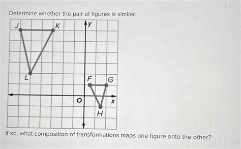 Determine Whether The Pair Of Figures Is Similar If So What