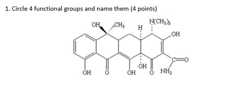 Solved Circle Functional Groups And Name Them Chegg