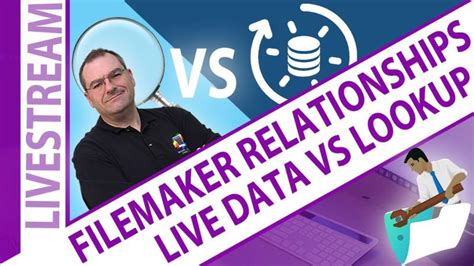richard carlton on linkedin filemaker relationships live data vs lookups