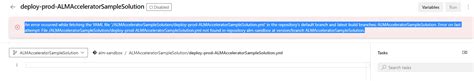 Alm Accelerator Bug Folder Is Created In Pipelines · Issue 1878