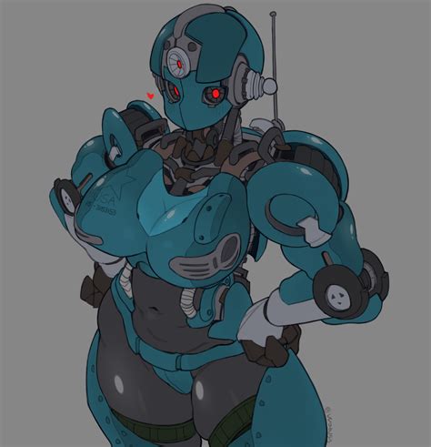 Rule 34 Assaultron Assaultron Fallout Athletic Female Belly Belly