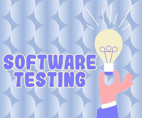 Conceptual Display Software Testing Business Idea Activity To Check Whether The Results Match