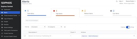 Threats Are Not Shown On Sophos Central Nor On Sophos Partner Portal Discussions Sophos