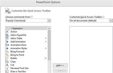6 quick access toolbar customizations in powerpoint goodly