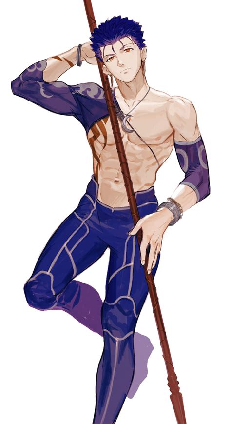 Cu Chulainn Cu Chulainn And Cu Chulainn Fate And More Drawn By Baragi Danbooru