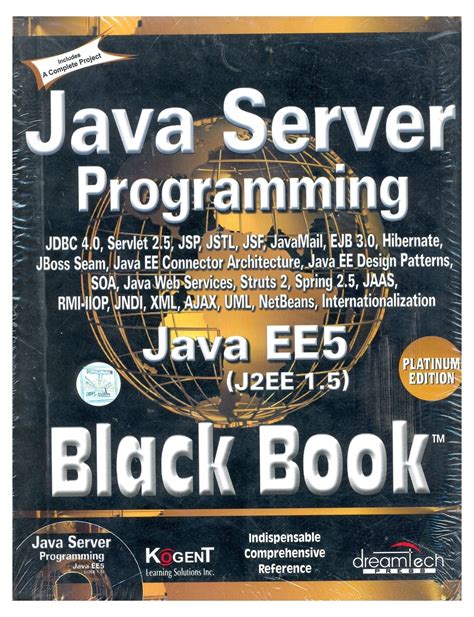 Java Server Programming Java Ee5 Black Book Platinum Ed Buy Java