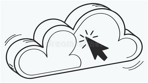 Cloud With Check And Cross Icons Vector Design Generative Ai Stock Vector Illustration Of Line