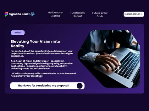 Translated React from Figma designs as a React JS Front-End Developer | Upwork