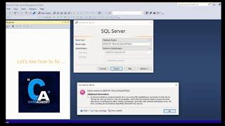 Why Ssms Is Not Connecting To Sql Server Or Cannot Connect To Sql