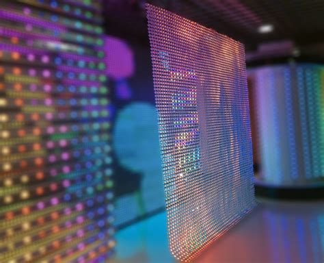 Flexible LED Mesh Single Dot LED Display Manufacturer L LED Screen Manufacturer L China LED