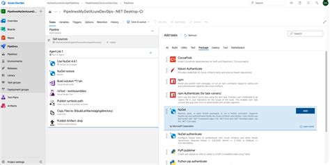 Publish NuGet Packages From Azure Devops Pipelines