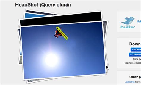 画像を素敵なアニメーションで次々に表示させるjqueryのイメージギャラリー「heap shot」 bl6 jp