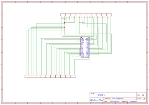 2nd Project Yassine Bougayez EasyEDA Open Source Hardware Lab