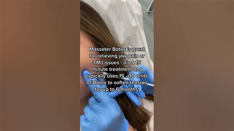 Have You Heard Of Masseter Botox Or Tmj Tox Tmj Masseterbotox Youtube