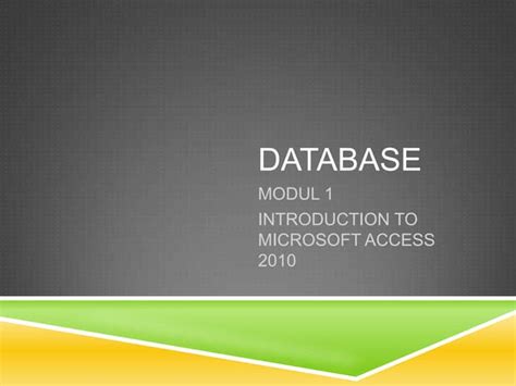 Module 1 Database Ictl Form 2 Pptx