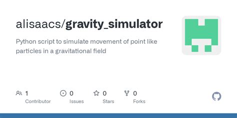 GitHub Alisaacs Gravity Simulator Python Script To Simulate Movement