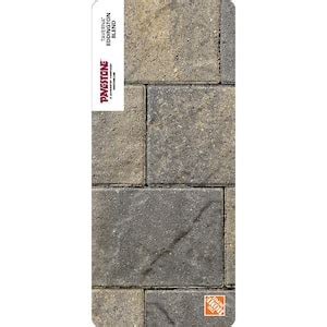 Pavestone Rumblestone Square 7 In X 7 In X 175 In Greystone