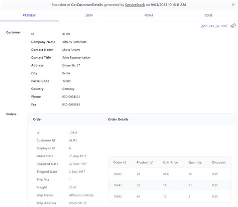 Auto Html Api Page