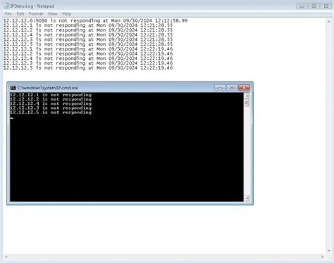Sherief Adel On Linkedin Batch Script To Ping Over Several Ips Every Hour With Recording The