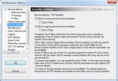 Filezilla Server