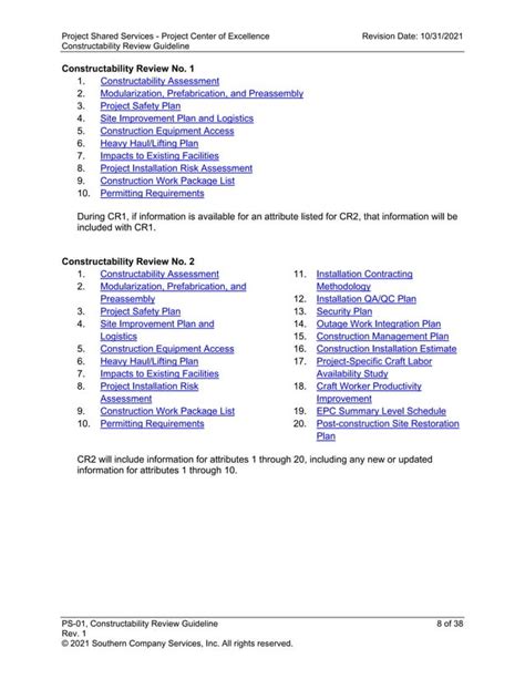 constructability review guideline pdf construction industry industries