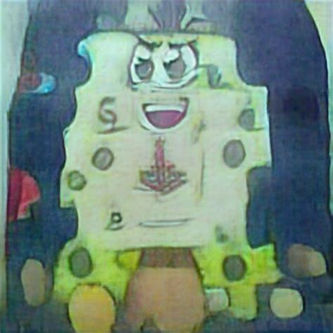 text to image spongebob squarepants cartoon character using biggan