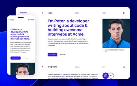 Kreate Kirby CMS Theme