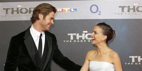 Chris Hemsworth And Natalie Portman Friendship Pictures PS Celebrity