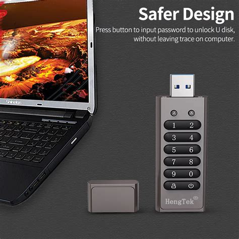 GB Bit Encrypted USB Drive Password Secure Flash Drive USB U Disk Support ResetWipeAuto