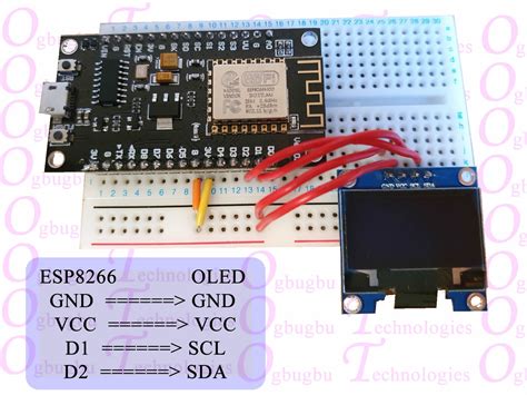 How To Use Oled Display With Esp8266 Ogbugbu Diy