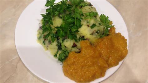 Постная картошка с луком и зеленью Еда в пост Домашняя кухня Youtube