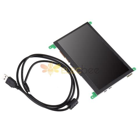Elecbee 7 Inch IPS Full View HD LCD Screen HDMI Interface 1024x600 With Driver Free USB