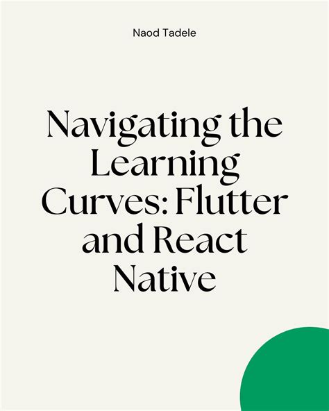 naod tadele on linkedin flutter reactnative mobiledevelopment learningjourney