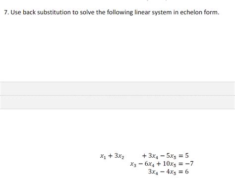 Solved The Question Here Is Linear Algebra It Will Be Great Chegg