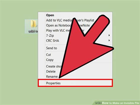 4 ways to make an invisible file wikihow
