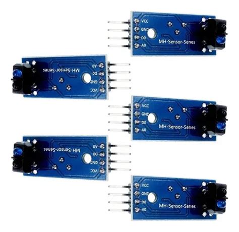 5 Piezas Módulo Tcrt5000 Sensor Óptico Reflectivo Arduino Cuotas Sin Interés