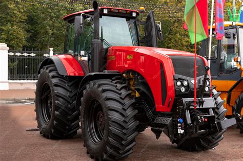 Premium Photo Minsk Belarus September 20 2022 Tractor Case Ih Series