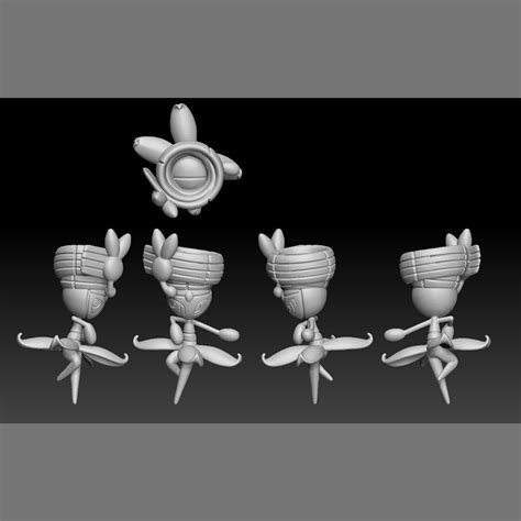Stl File Pokemon Meloetta・3d Printer Design To Download・cults