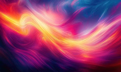 Colorful Abstract Swirl Pattern With Vibrant Hues And Dynamic Flow