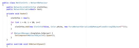Question On In Scene Placed Networkobject Unity Engine Unity Discussions
