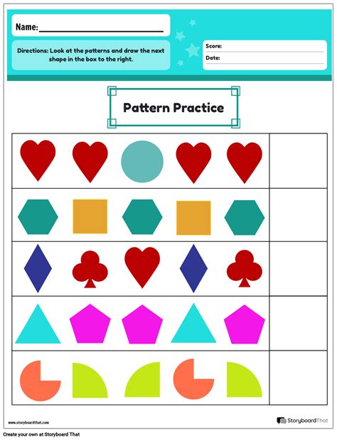 Free Repeating Pattern Worksheet Year 1 Download Free Repeating