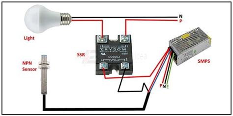 SSR Connection With Sensor Wiring Sensor Electrical Panel Wiring Light Sensor