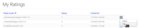 [bug] [portal] unable to edit my ratings · issue 1250 · mscrmtools