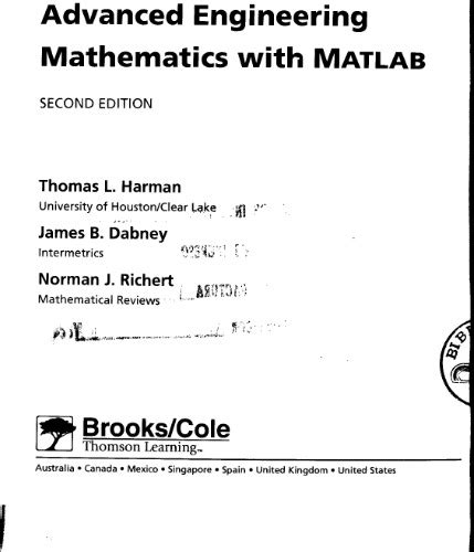 ebook center advanced engineering mathematics with matlab 2nd