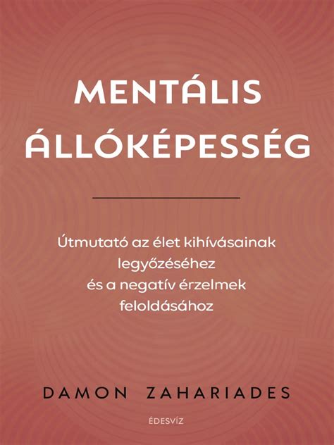 Damon Zahariades MentÁlis ÁllÓkÉpessÉg Pdf