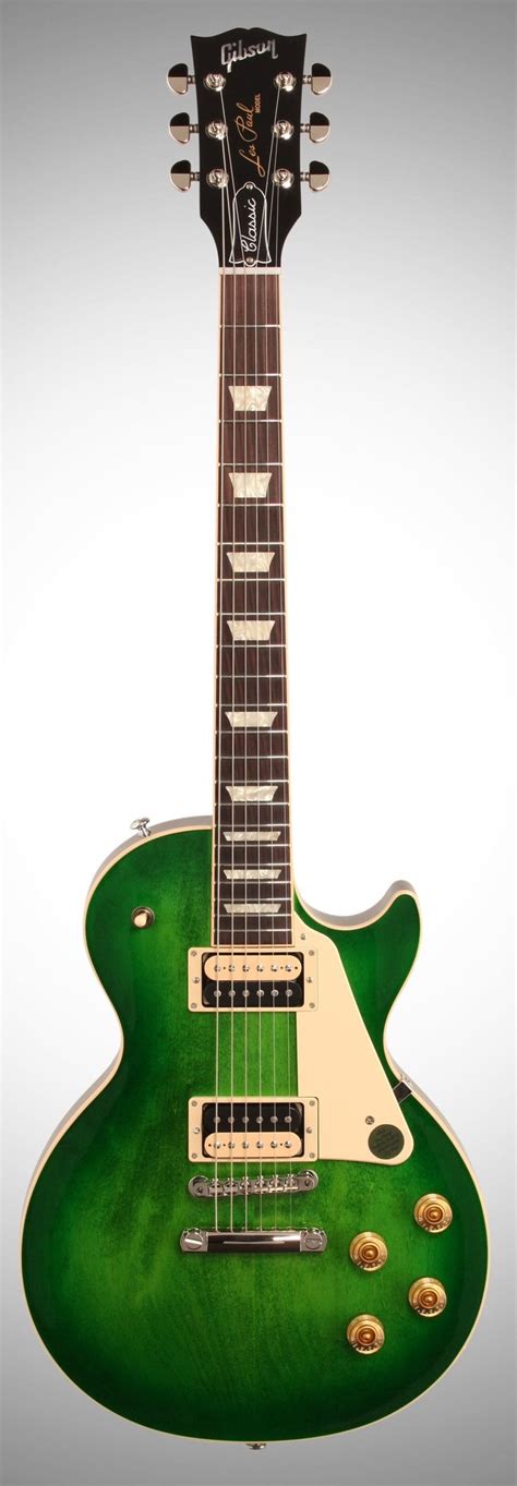 Stunning Gibson Les Paul Classic In Green Ocean Burst