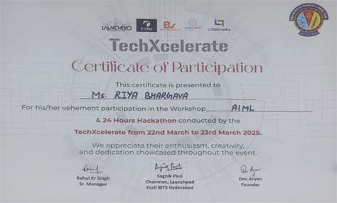 Techxcelerate Bits Hackathon Innovation Learningbydoing Sleepdeprivedbutworthit